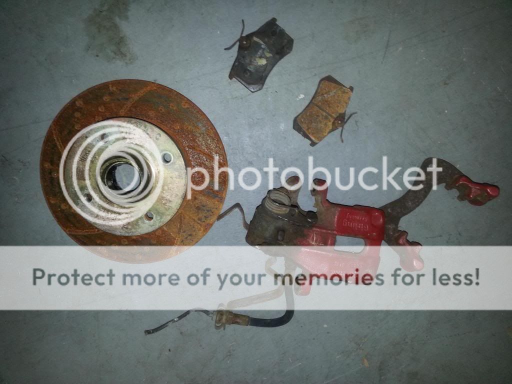 Girling rear brakes, full kit calipers rotors and all | VW Vortex ...