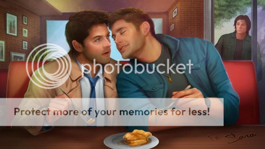Destiel Fanart – Dessert For Two | The Fanfic Addict