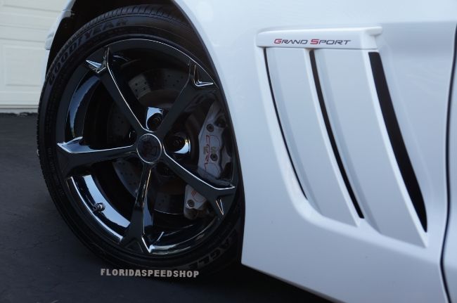 **Now In Stock New OEM GM Custom Black Chrome Grand Sport Wheels ...